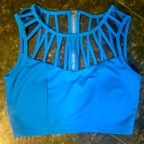 Topia | Tops | Topia Strappy Crop Top | Poshmark